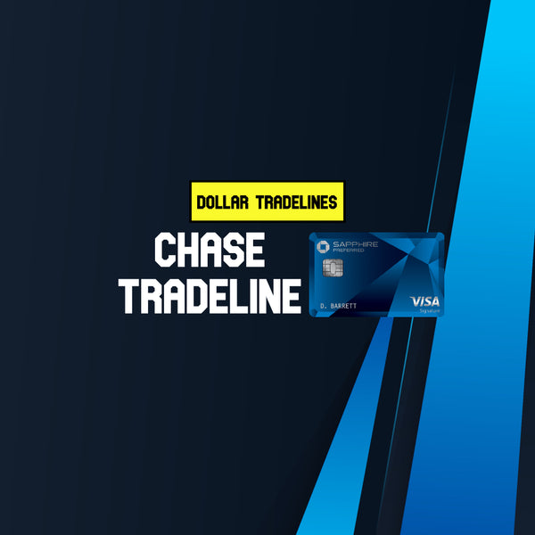 90k Chase Bank Primary Tradeline – Dollar Tradelines